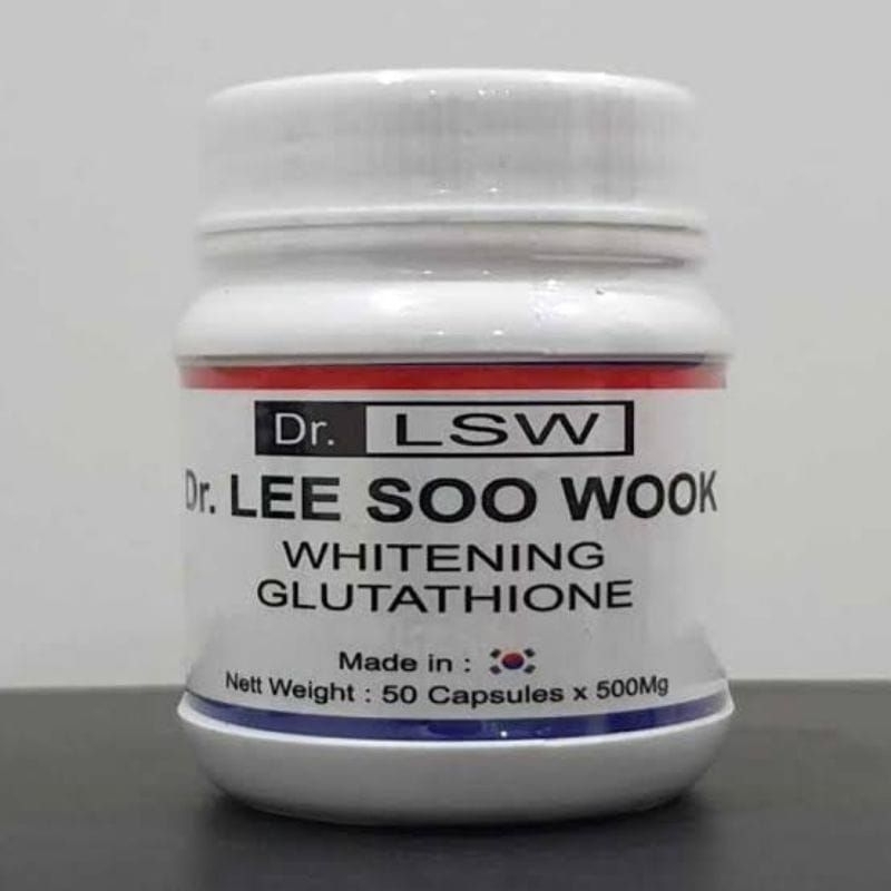 Dr LSW Genuine Original Glutathione LEE SOO WOOK Whitening Facial ...