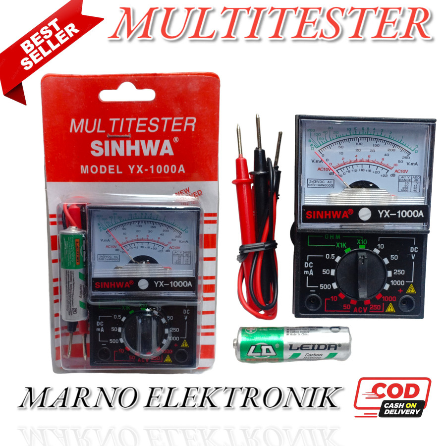 Sinhwa ANALOG MULTITESTER MINI Needle YX-1000A YX-1000A YX1000A YX ...