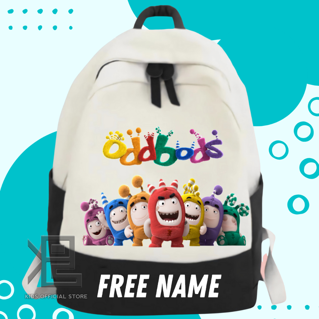 (FREE Name) Kindergarten Elementary School Children's backpack With The ...