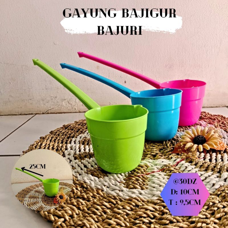 ( Aj ) Long Handle Dipper / Multipurpose Dipper / Bajigur Dipper ...