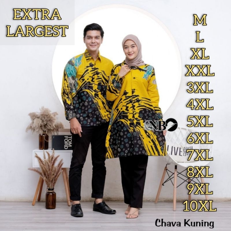 KEMEJA KATUN Long YELLOW men's women's top|M-10xl SUPER JUMBO CLOTHING EXTRA LARGE | Yellow top ...