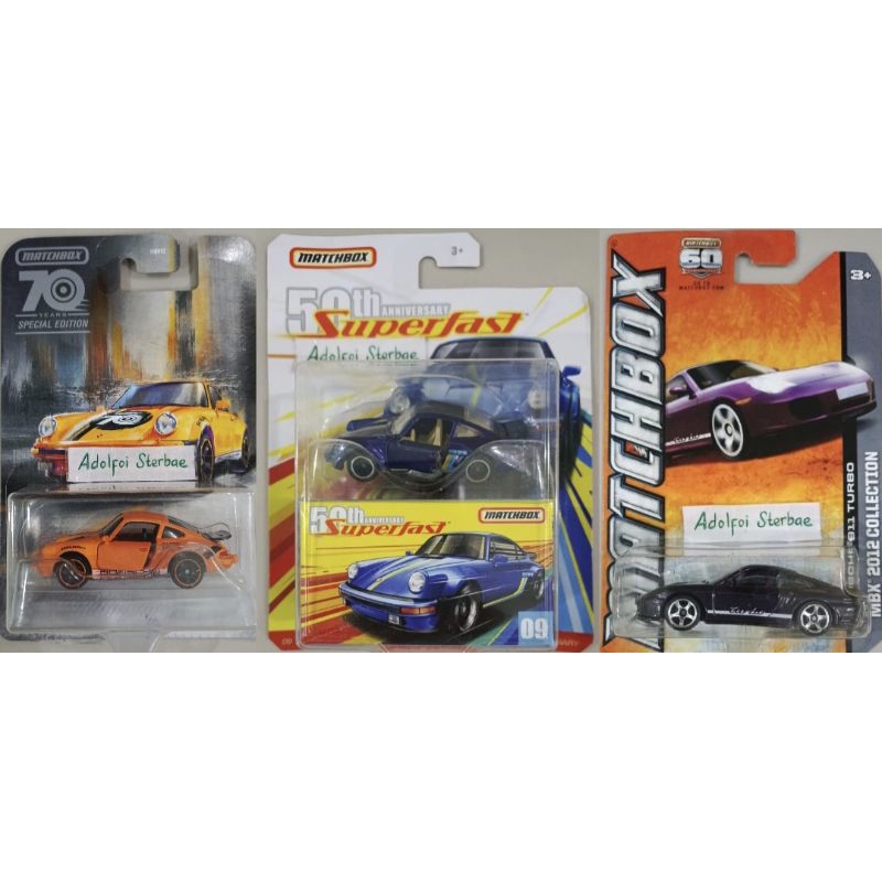 Matchbox 50th anniversary superfast '80 porsche 911 turbo open door ...