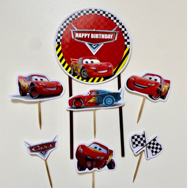 Cars TOPPER / CAKE TOPPER THE CARS / CARS CAKE TOPPER / CARS CAKE ...