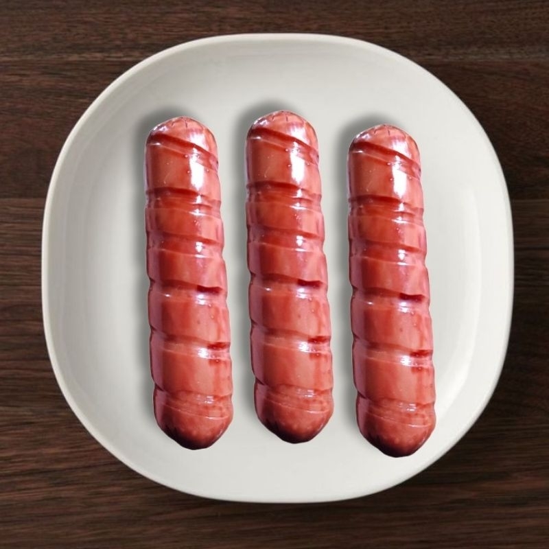 REPLIKA Replica of grilled chicken & beef sausage food / dummy sausage ...