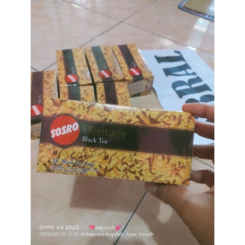 HERITAGE SOSRO TEA (read description) | Shopee Malaysia