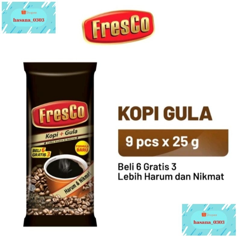 FRESCO Sugar 1 Bag (9 x 24 gr) | Shopee Malaysia