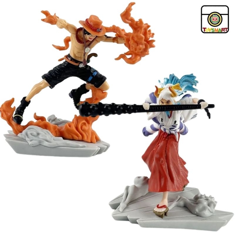 Action Figure Portgas D Ace One Piece Senkou zekkei One Piece Senkozekkei Yamato | Shopee Malaysia
