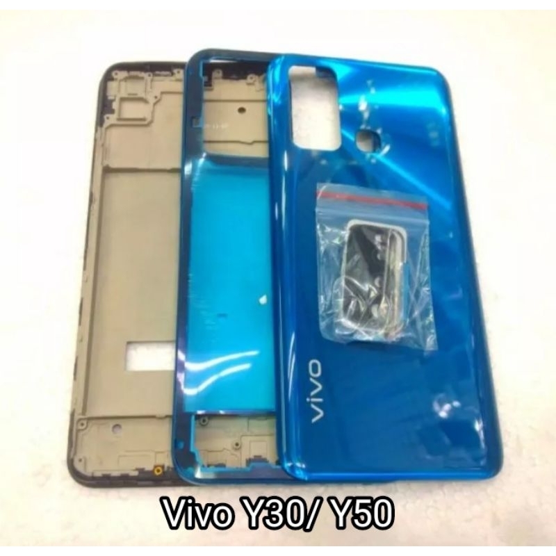 Hausing case full set lcd Frame Vivo Y30 / Y50 Cessing hausing and lcd ...