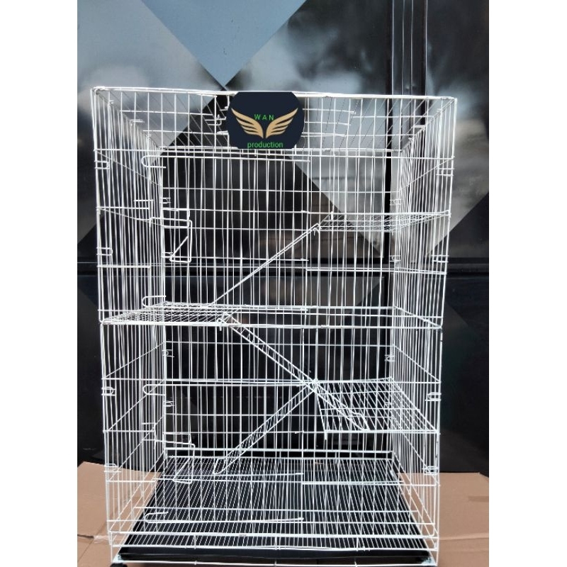 Cages for cats, dogs, rabbits, etc. super jumbo, stacking 2 levels, 3 ...