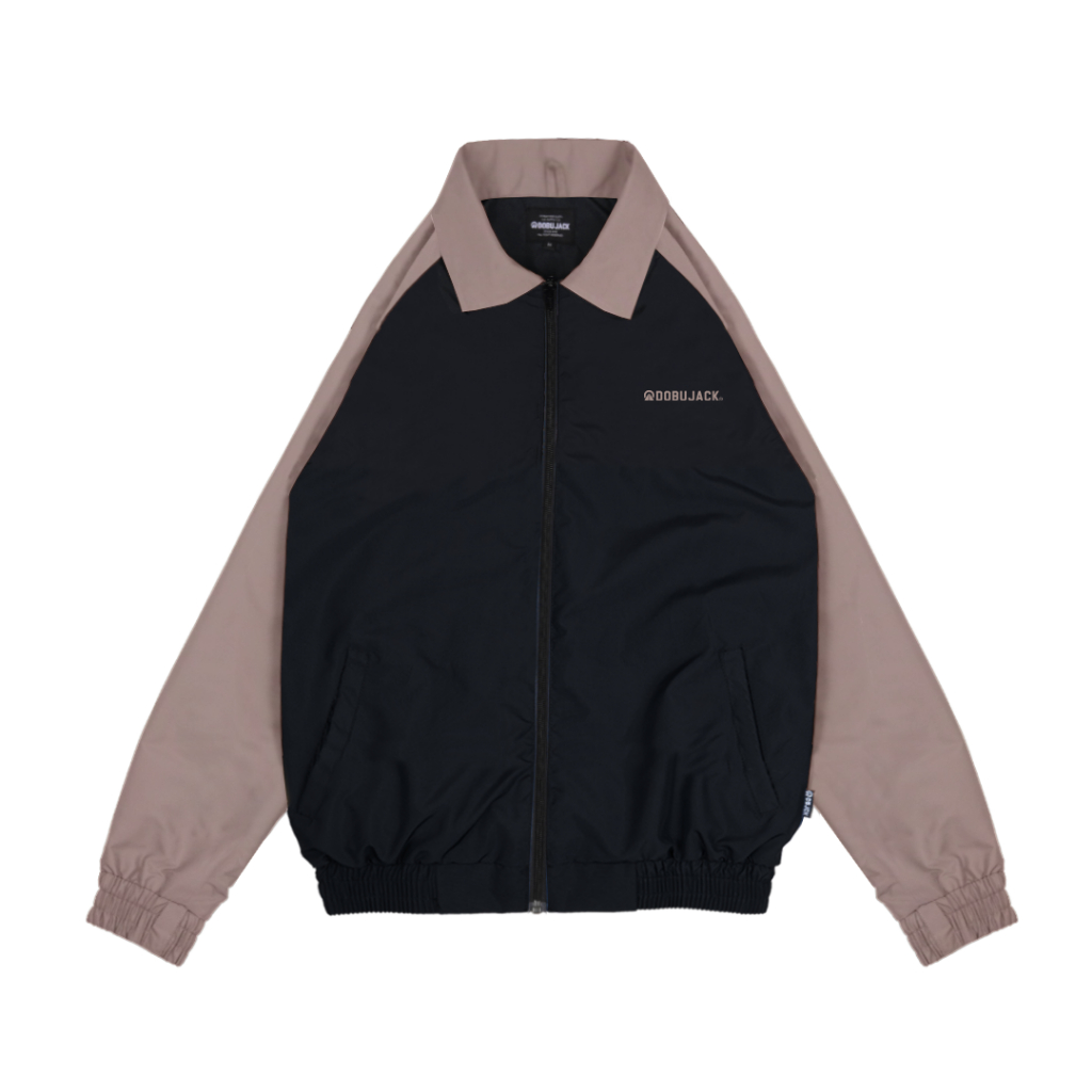 Dobujack Tracktop Suit Jacket Ogre Black Saga Cream | Shopee Malaysia