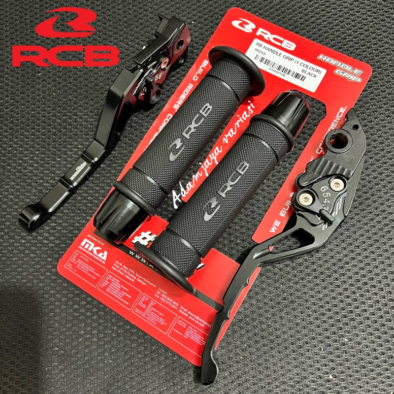 RCB Original Handgrip HG55 + CNC handlebar link + CNC brake Handle ...