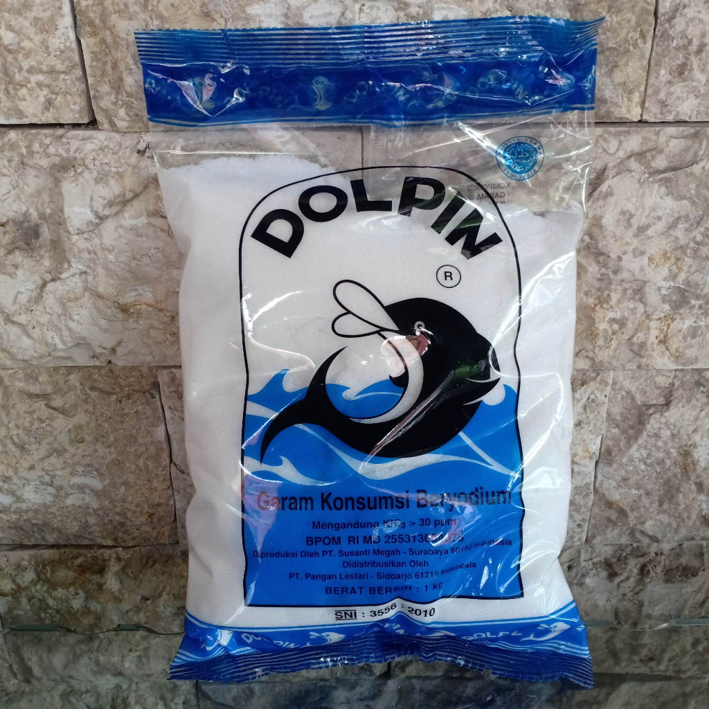 Dolphin Salt 1kg Pack Of Styrofoam Salt | Shopee Malaysia