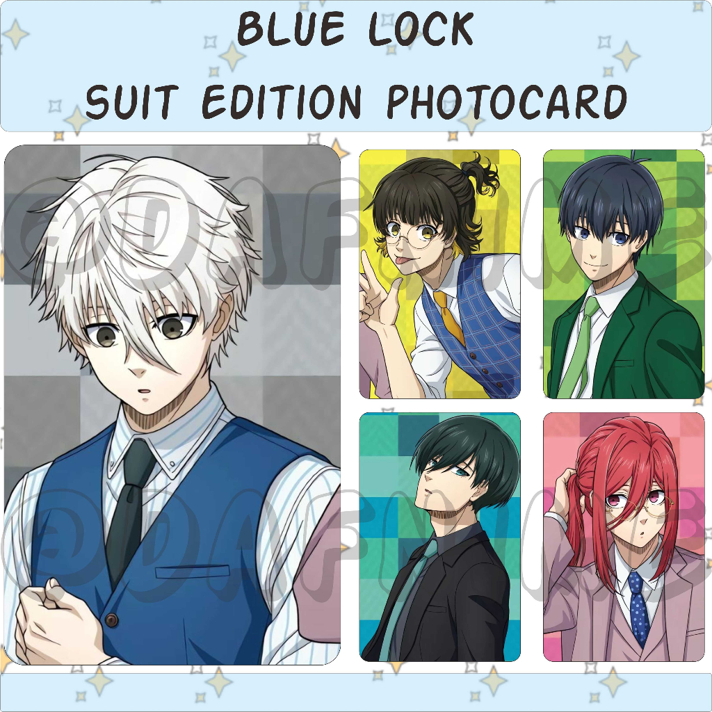 Blue LOCK SUIT EDITION PHOTOCARD ANIME | Shopee Malaysia