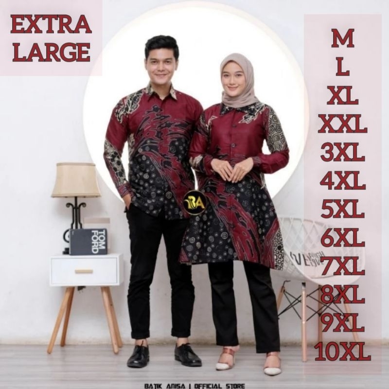 KATUN MERAH KEMEJA Long Red Men Women Top| M-10xl SUPER JUMBO | Extra LARGE Red Top With modern ...