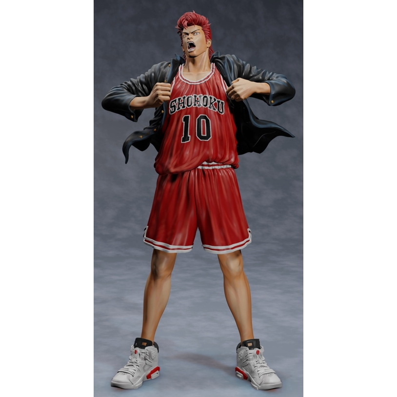 Miniature Figure Sakuragi Hanamichi SLAM DUNK 1/64 HO diorama for ...