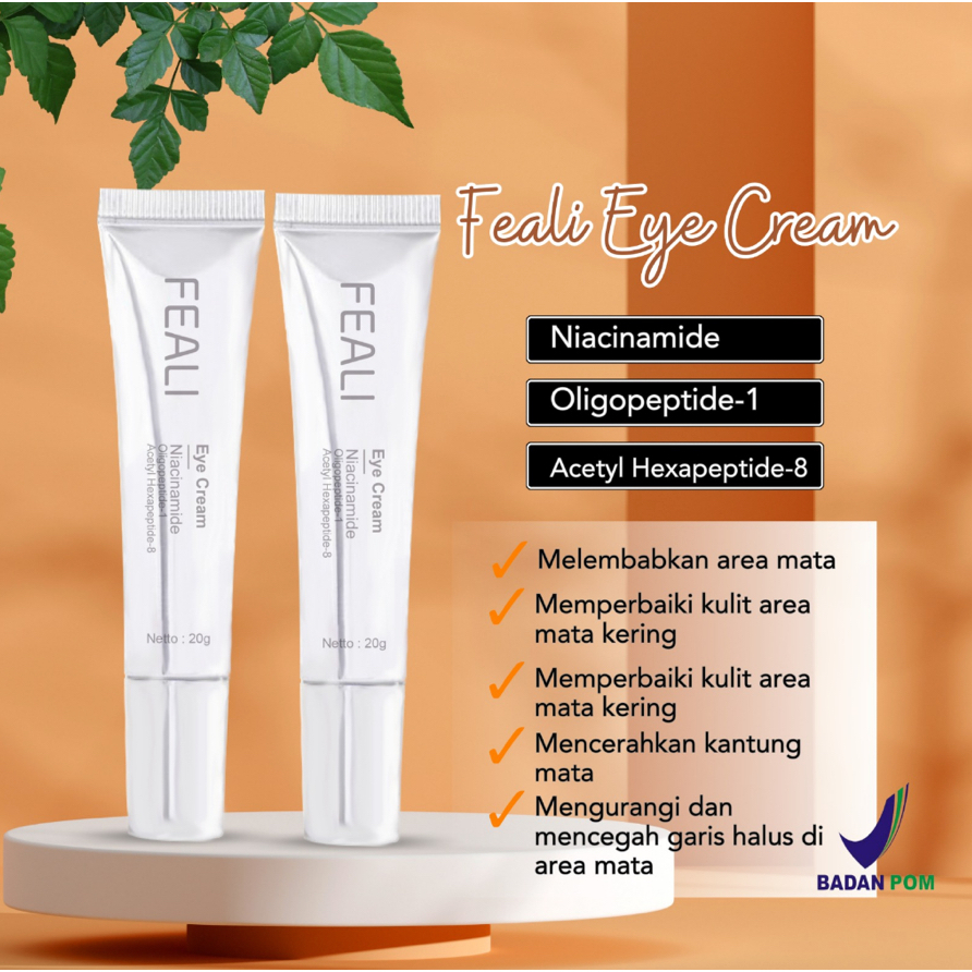 MATA FEALI Eye Cream Niacinamide To Brighten and Reduce Fine Lines of ...