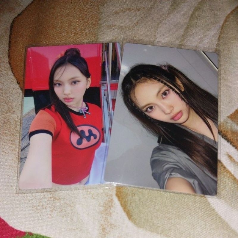 Photocard HYEIN NEW JEANS X LINE FRIENDS PINK VER OFFICIAL | Shopee ...