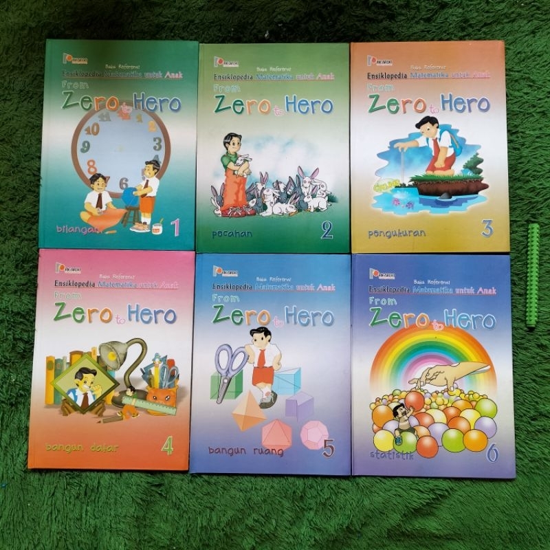 Original Mathematics Encyclopedia Reference Book For Children FROM ZERO ...