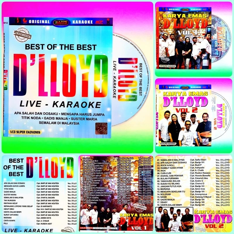 LAGU ETCOYD KARAOKE VCD CASSETTE-VOCAL ON OF ACTIVE-KARAOKE VCD ...