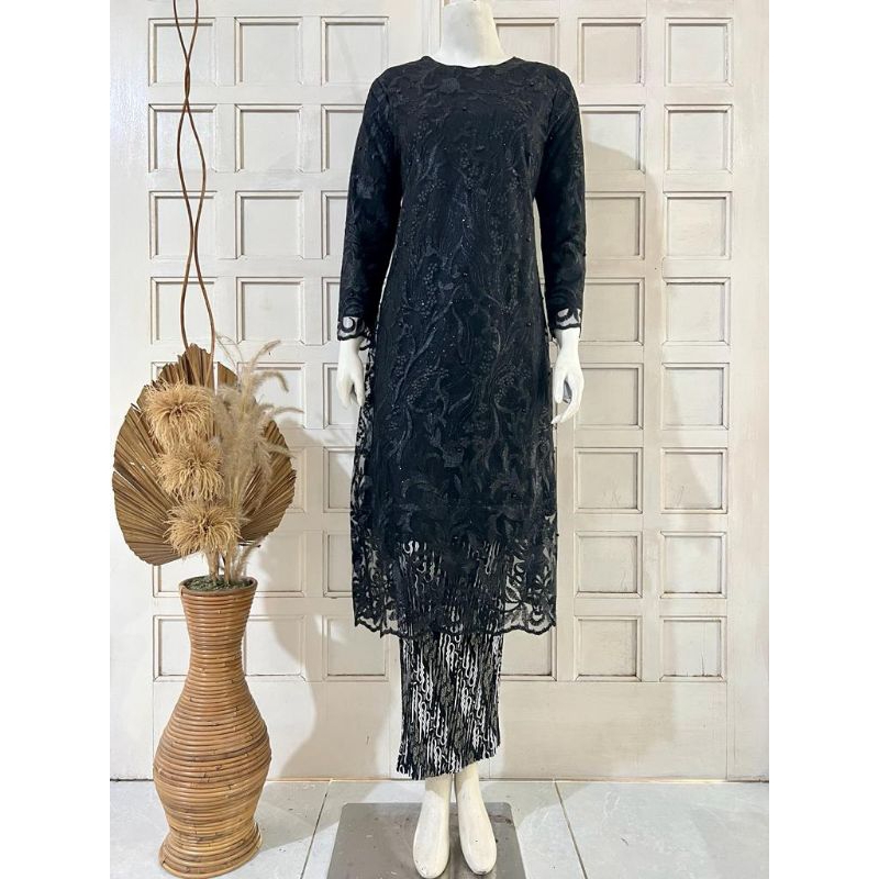 KEBAYA TOP LONG TUNIC TILE/ KEBAYA PARTY UNIFORM KEBAYA GRADUATION ...
