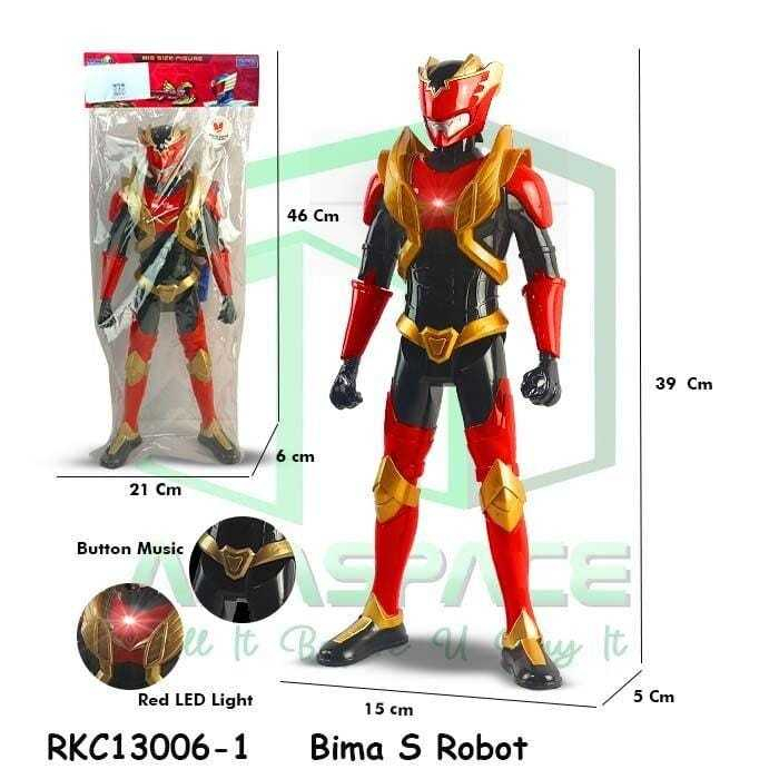 Toy Figure Big Size Robot Bima X Original 39cm RKC13006-1 - Toy Robot ...