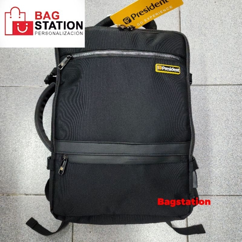 Original USB PORT PRESIDENT BACKPACK MEN'S LAPTOP BACKPACK | Shopee ...