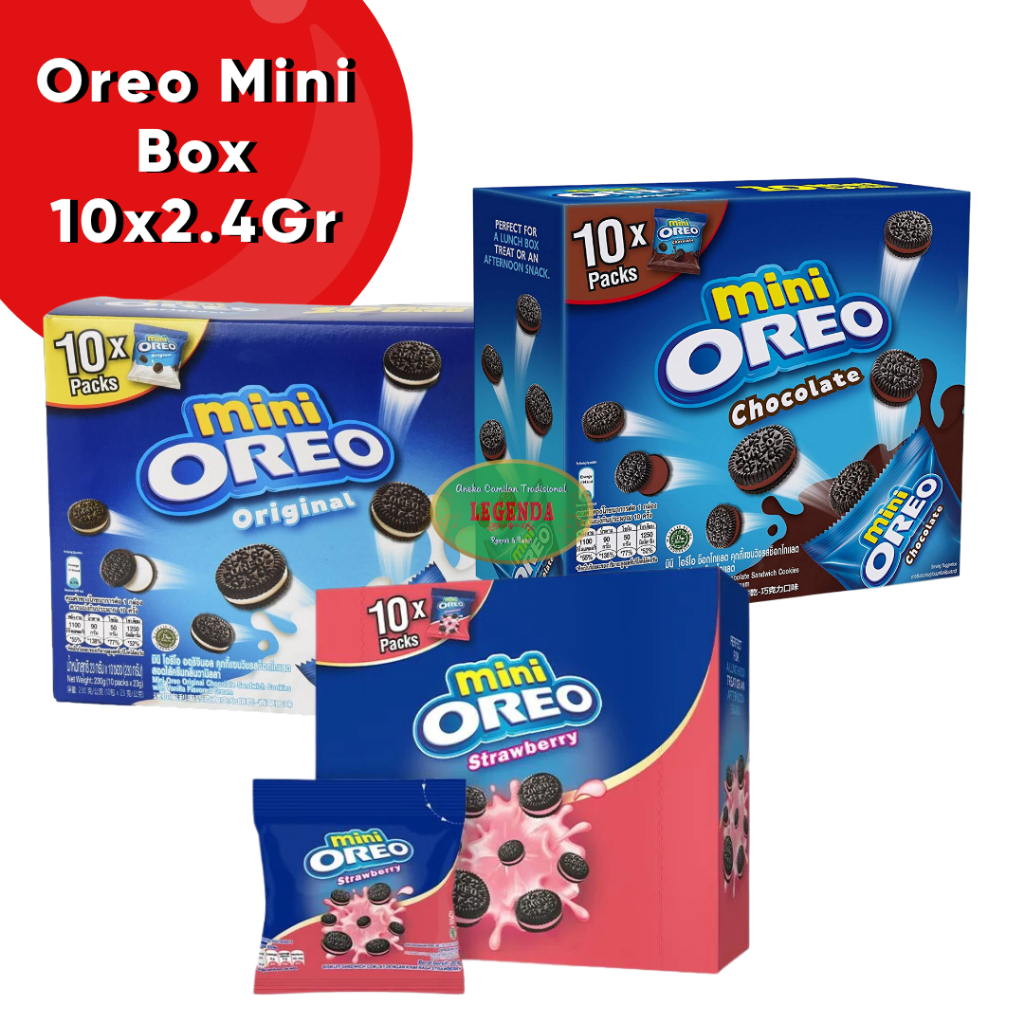Oreo Mini Box contains 10 x 2.5gr | Shopee Malaysia