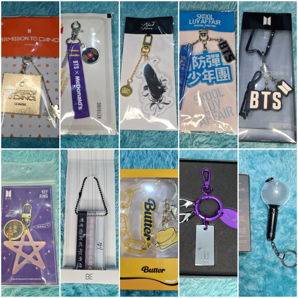 GANTUNGAN Keyring Keychain Merchandise Album Product Seduction BTS ...