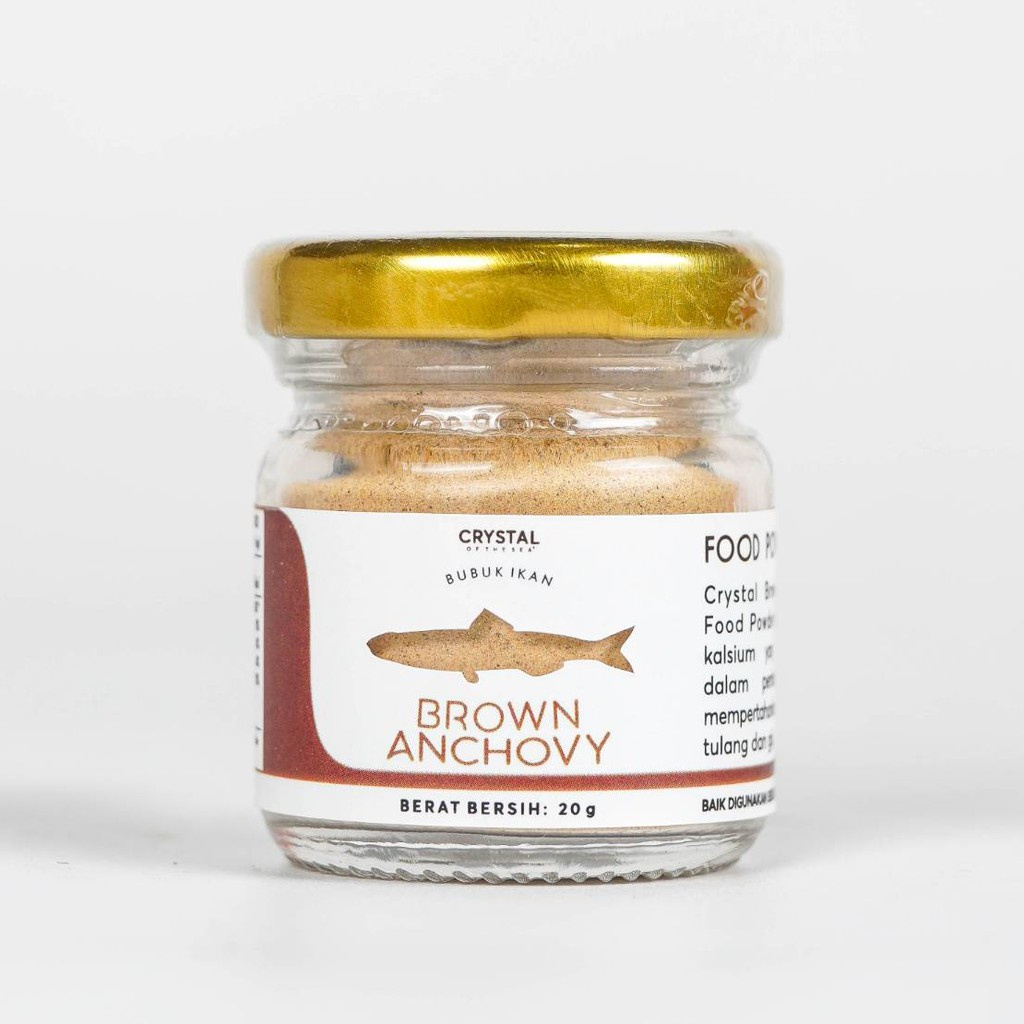 Crystal of the Sea - Brown Anchovy Food Powder 20gr/Jengki Anchovy ...