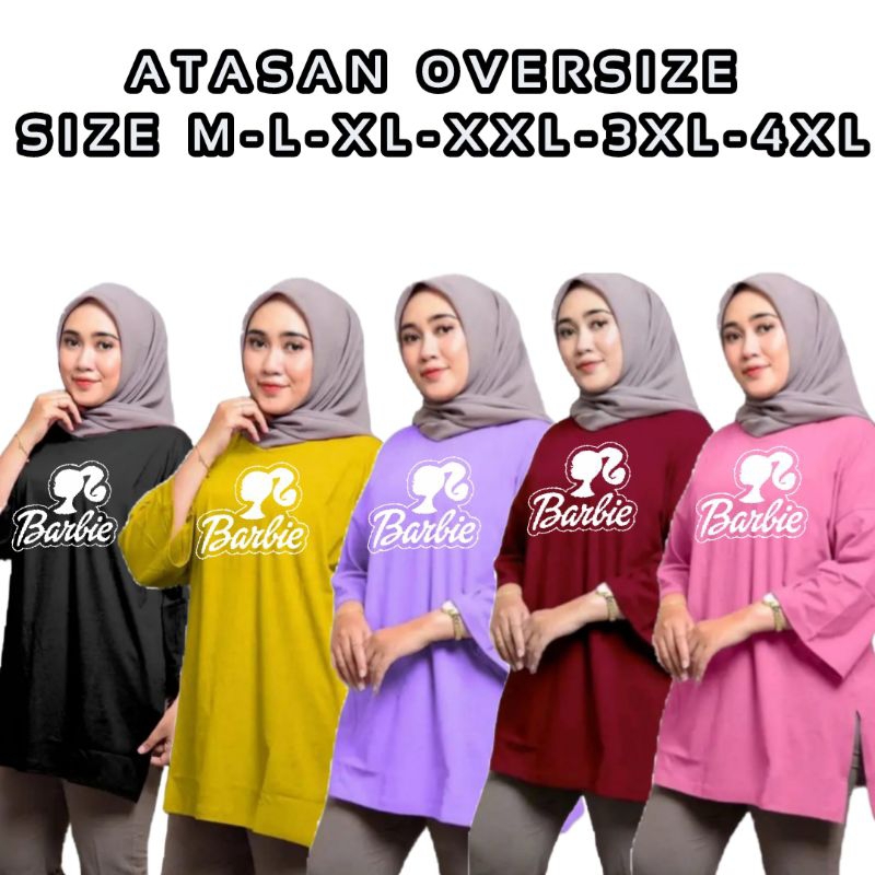 Adult Barbie T-shirt / Oversized Barbie Motif Top / Barbie People ...