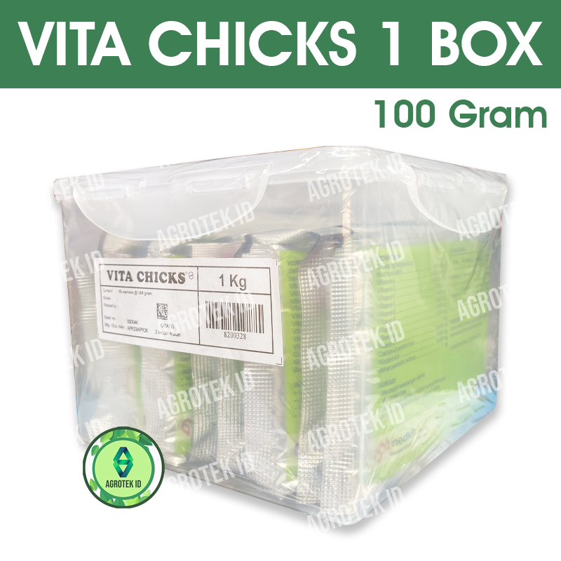 Vita Chicks 100 Grams 1 Box Contains 10 Chicken Vitamin Sachets | Shopee Malaysia