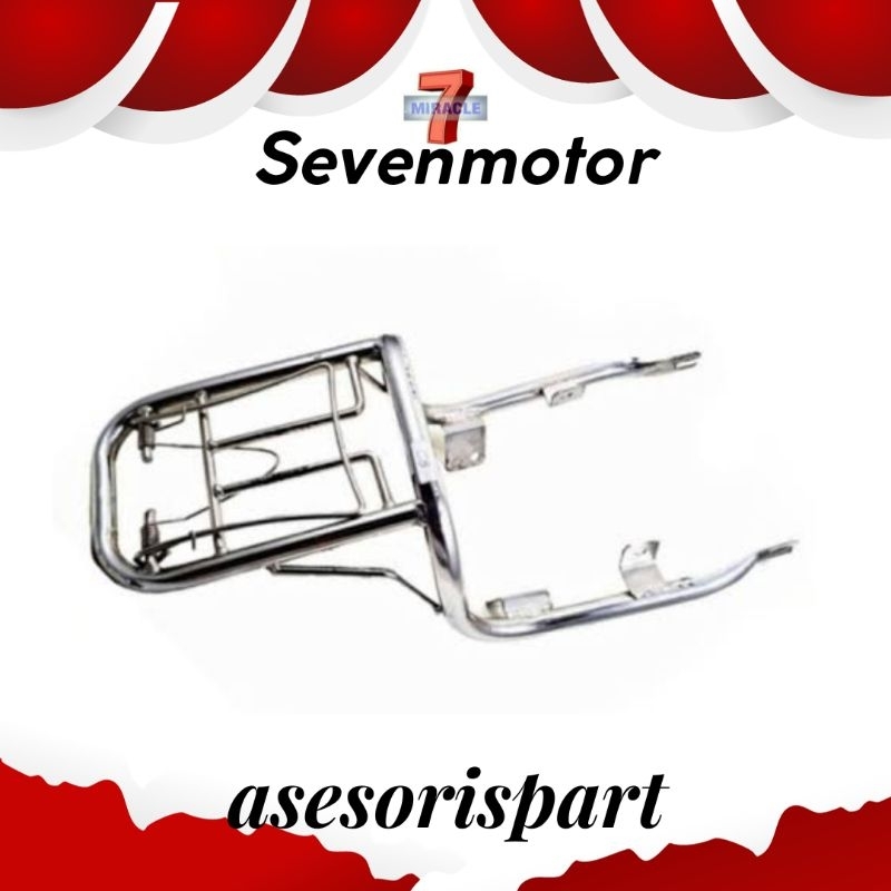 LUGGAGE BEHEL REAR BRACKET CB100 CB 100 CB125 Motorcycle Rack | Shopee ...