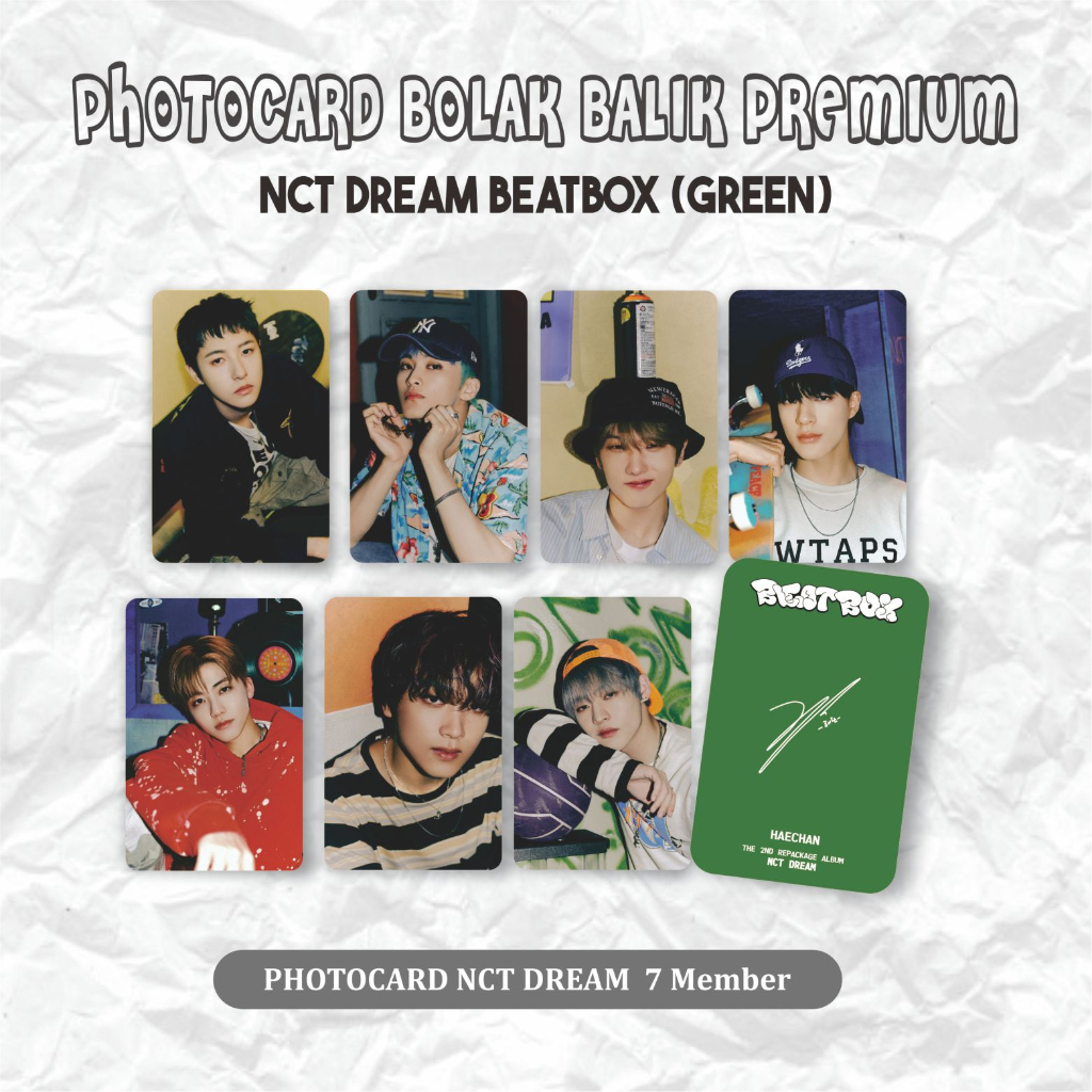 Nct DREAM BEATBOX PREMIUM PHOTOCARD | Shopee Malaysia