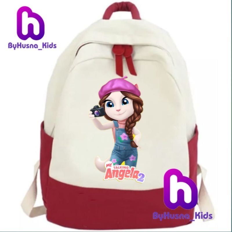 My TALKING ANGELA BACKPACK BACKPACK BACKPACK FOR KINDERGARTEN/ PRIMARY ...