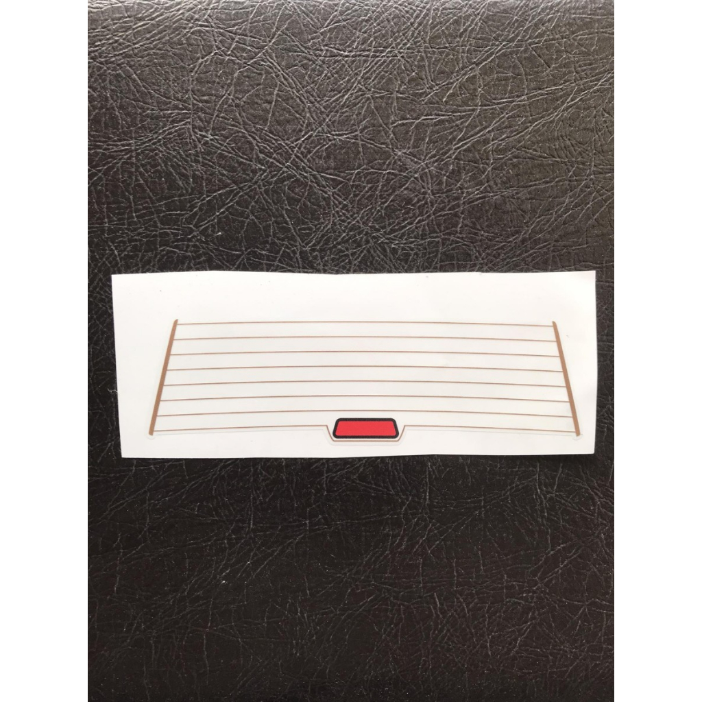 RC MN78 jeep cherokee XJ defogger Sticker | Shopee Malaysia