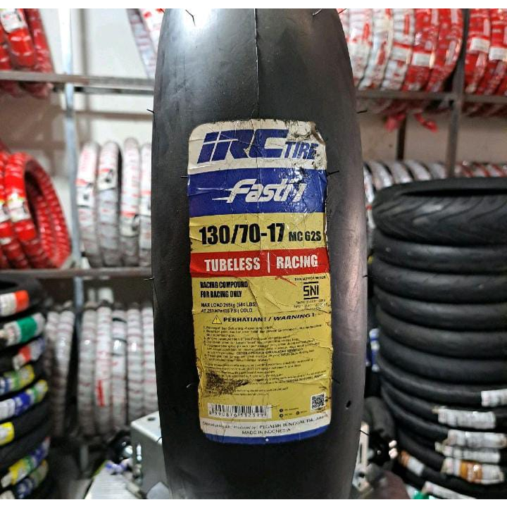 Irc FASTI 1 Outer Tire 130/70-17 RACING COMFOUND Tires For Durable And ...