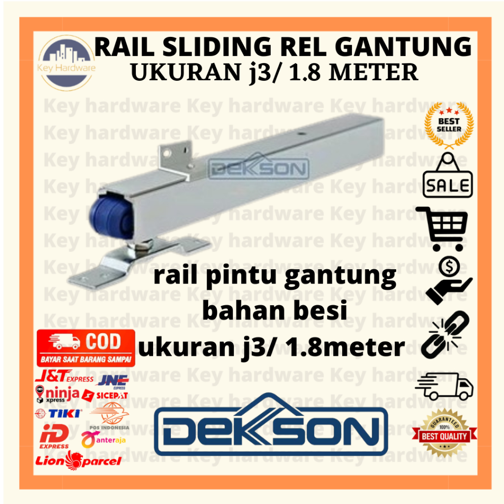 Sliding rail hanging rail/J3 Dexon iron push door rail/Aluminum sliding ...