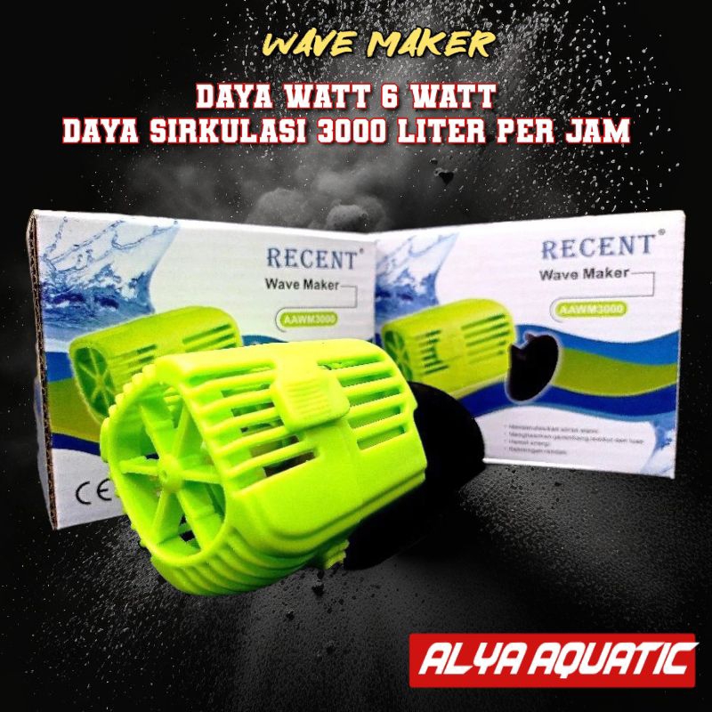 MESIN Wave maker RECENT AAWM 3000 aquarium wave maker machine | Shopee ...