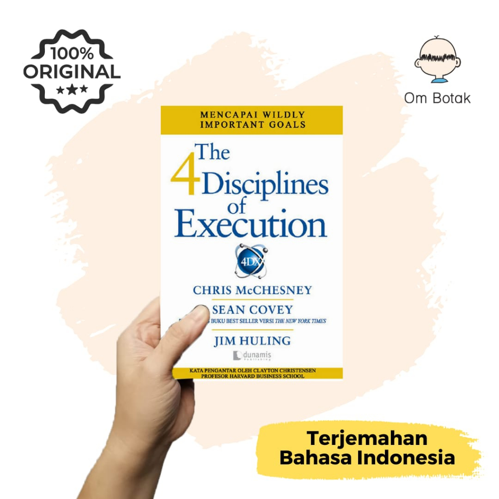 Book of The 4 Disciplines of Execution. Chris Mcchesney. Sean Covey 4DX ...