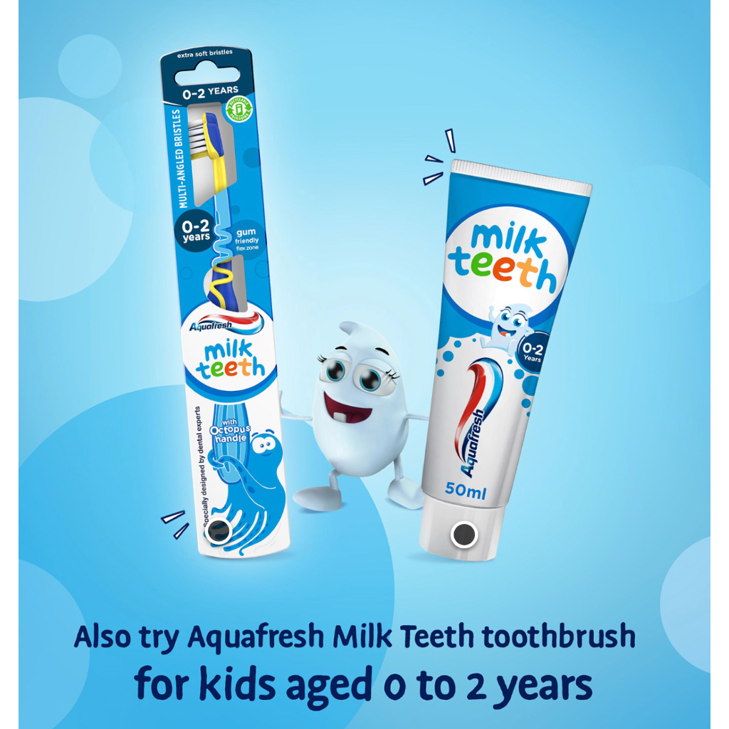 AQUAFRESH Milk Little Big Kids Teeth Toothpaste From UK and Japan ...