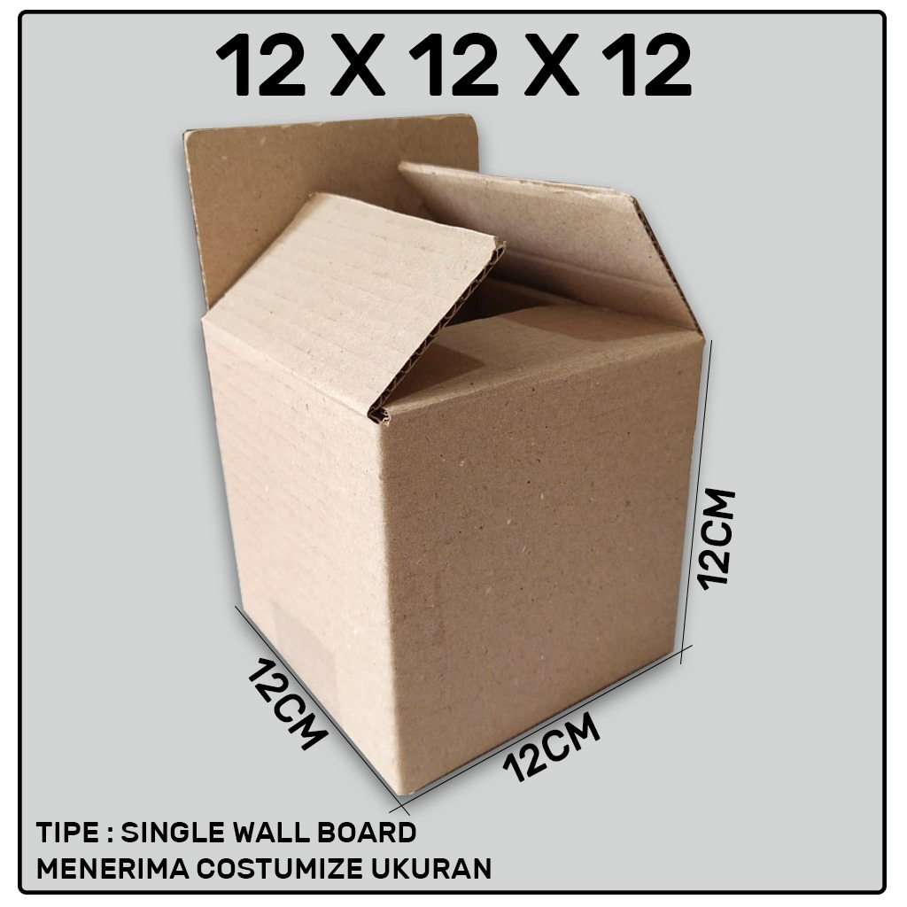 Cardboard Packing Box 12 x 12 x 12CM | Shopee Malaysia