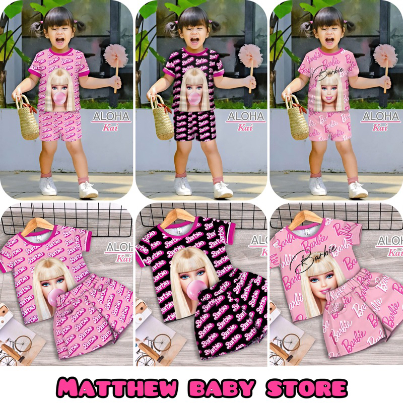 Barbie ALOHA KAI Children's Suits 1-6 Years/Children's BARBIE Clothes ...