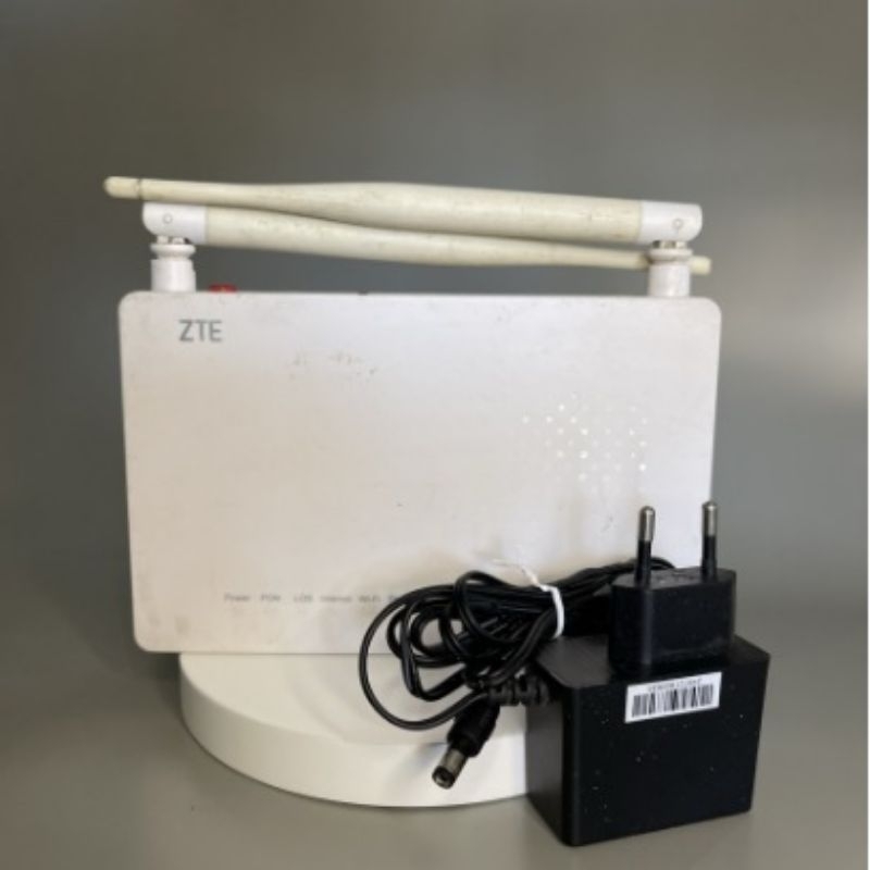 Zte ZXHN F609 V2 GPON ONT WIRELESS MODEM ROUTER (NORMAL USED) | Shopee ...