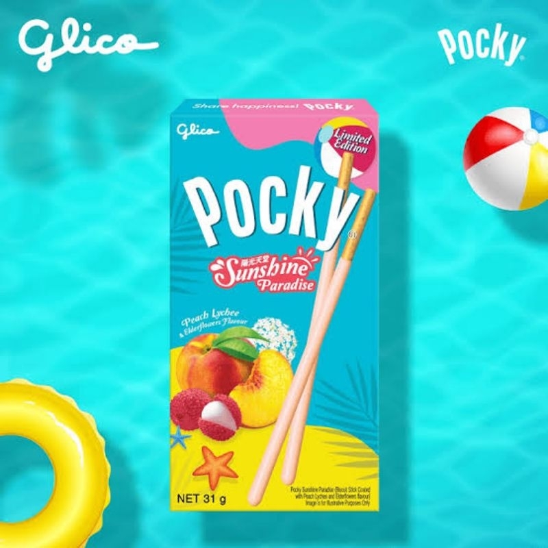 Pocky Summer Paradise Limited Edition 31gram | Shopee Malaysia
