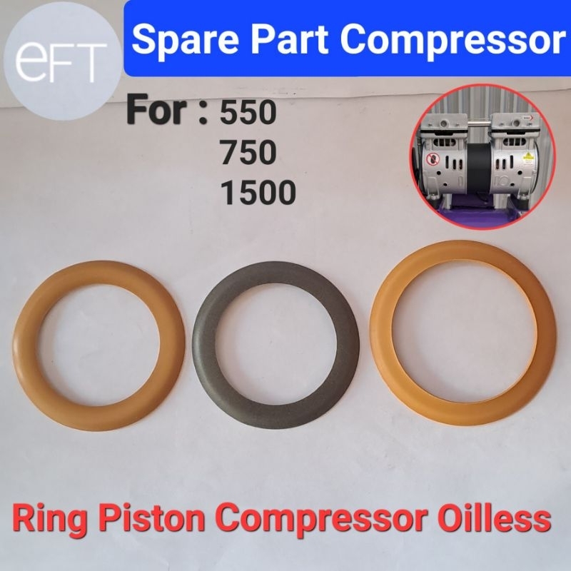 Oilless Compressor Piston Ring 550w/750w/1500w | Shopee Malaysia