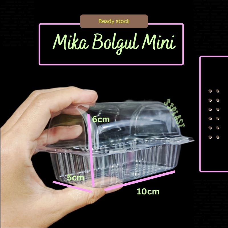 Mika Sponge Roll Mini 50pcs Mica Sausage Mica Bread | Shopee Malaysia