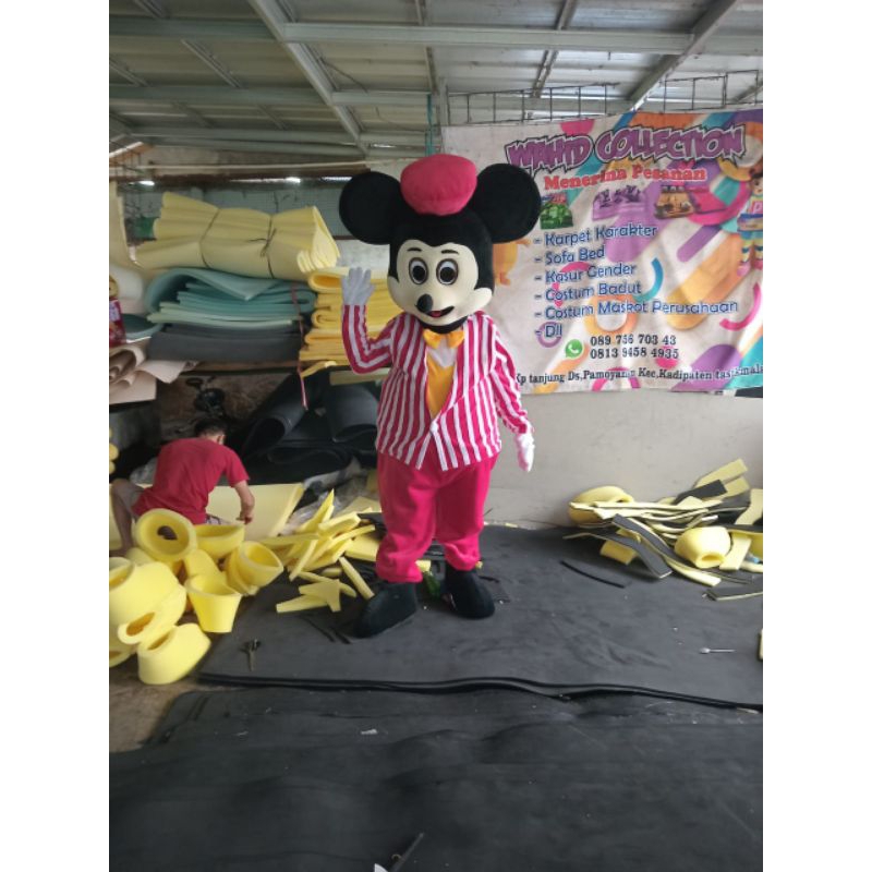 Mickey mouse clown costume | Shopee Malaysia