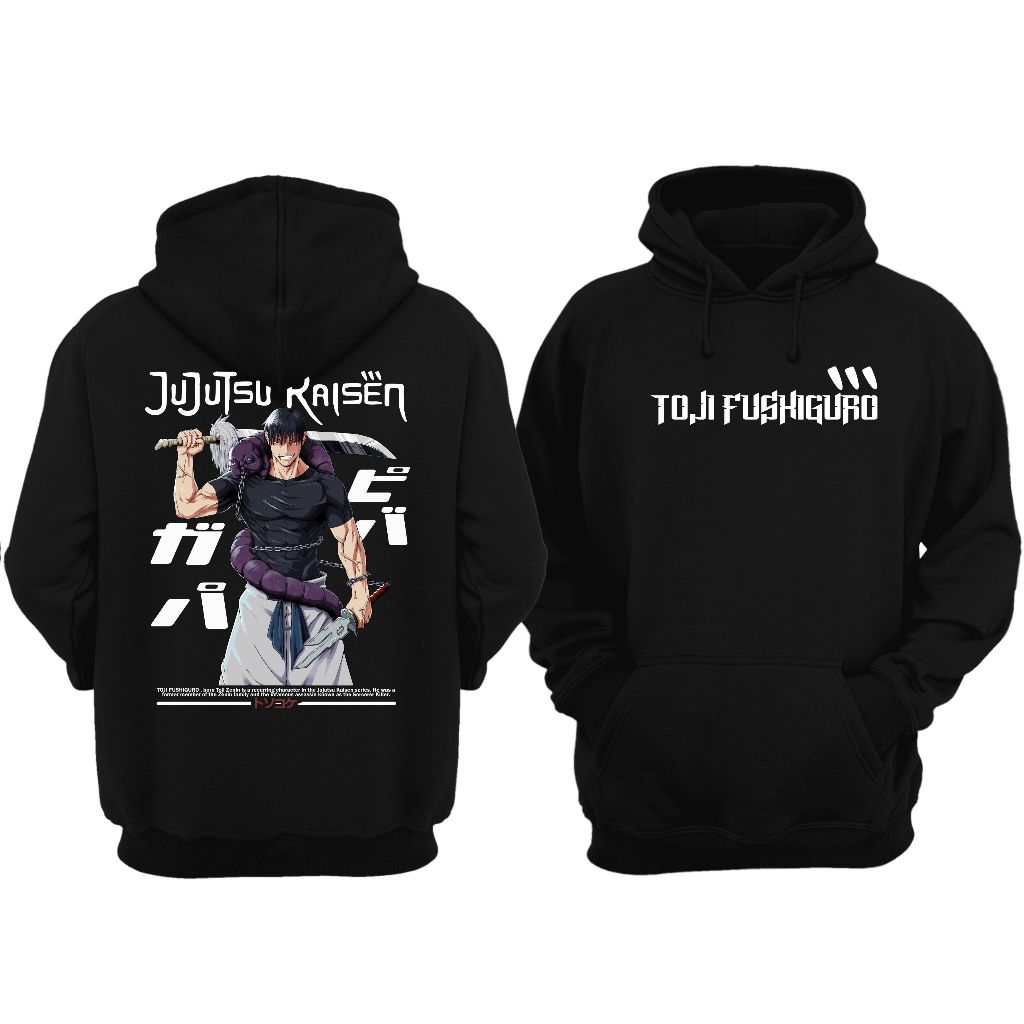 Anime HOODIE TOJI FUSHIGURO JUJUTSU KAISEN 012JKHD COOL ANIME SWEATER ...