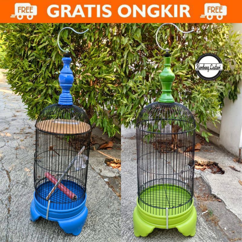 HOLOPET BIRD CAGE BURCIL CAGE FULL SET JUST USE | Shopee Malaysia