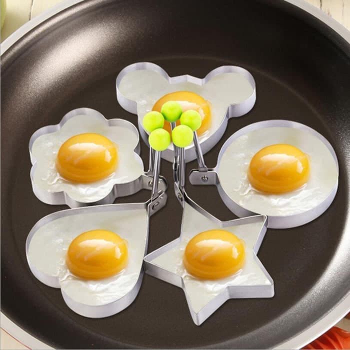 MATA [KIKI] Character Egg Mold - Egg Ceplok Cow's Eye Omelet Fried ...